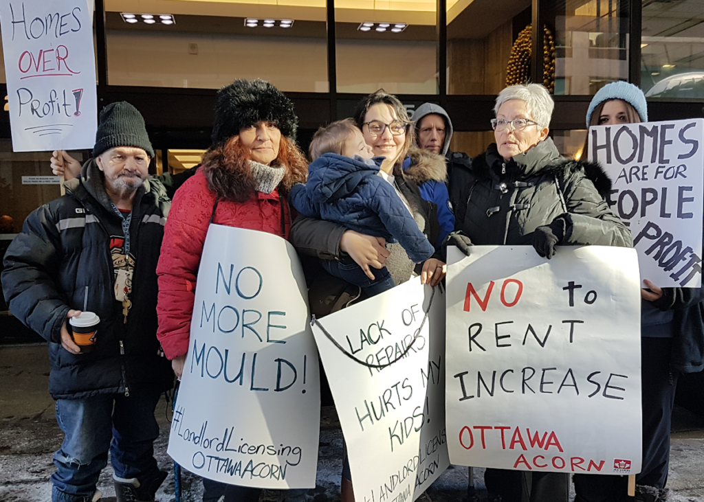 Ottawa ACORN Fights Timbercreek Rent Increase at Landlord Tenant Board ...