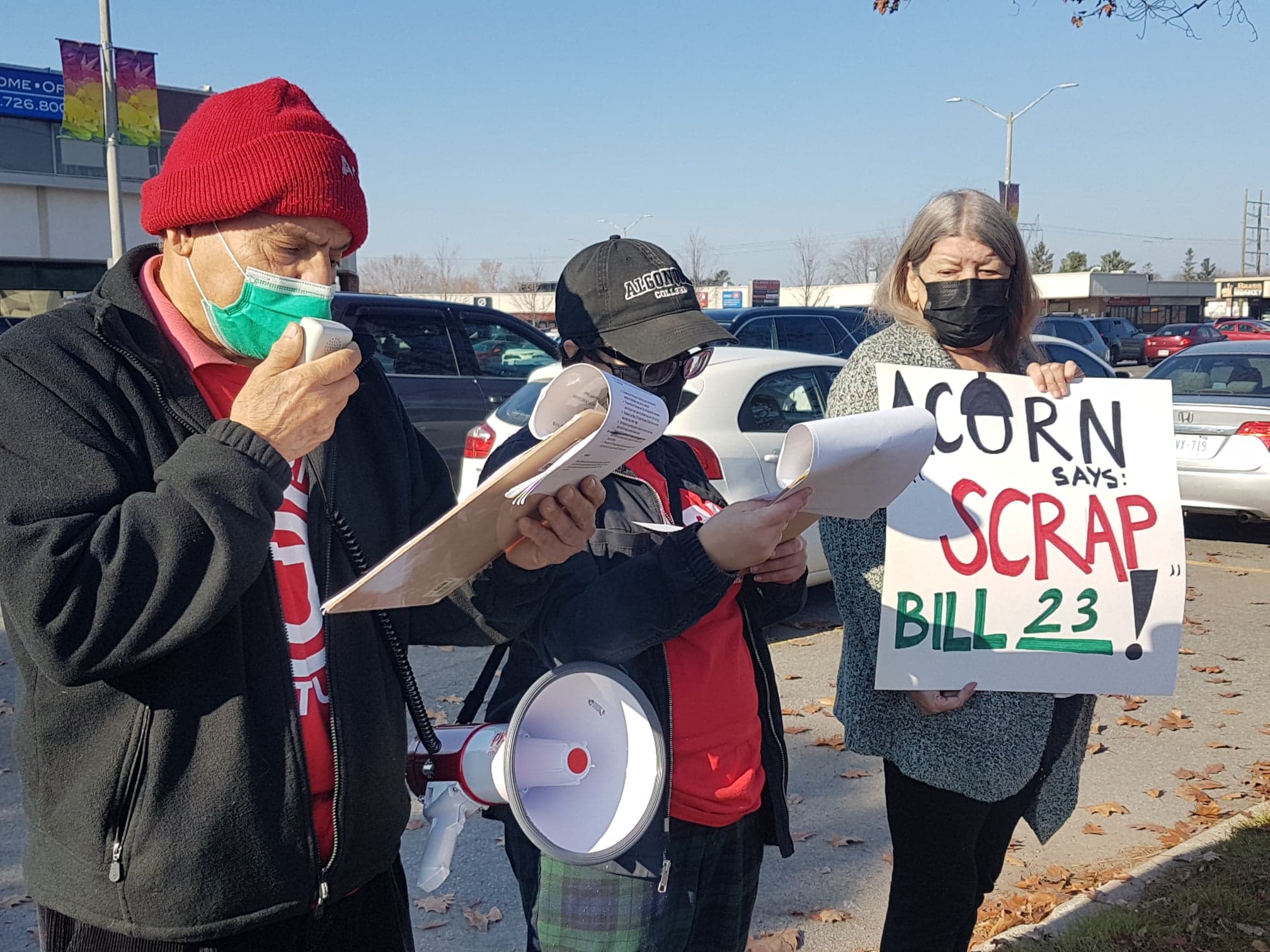 ACORN takes action to scrap the Ontario Housing Bill 23! - ACORN Canada