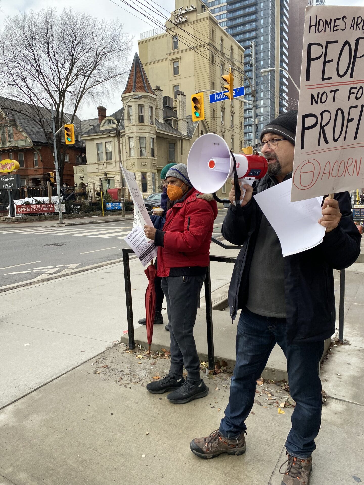 Toronto ACORN: Medallion Action - ACORN Canada