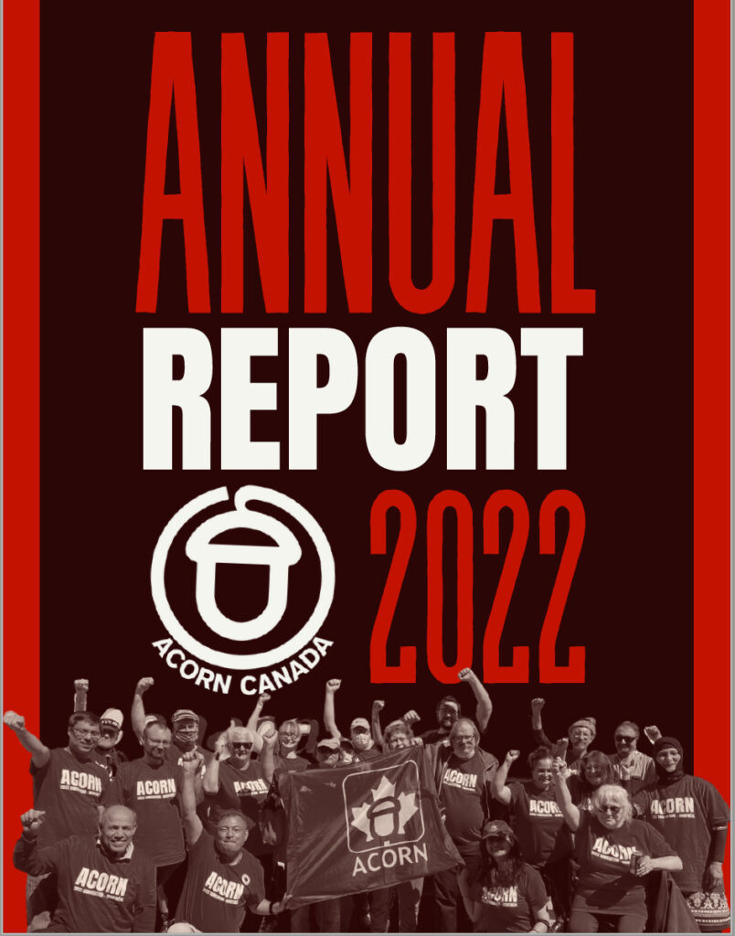 ACORN Canada Year End Report 2022 - ACORN Canada