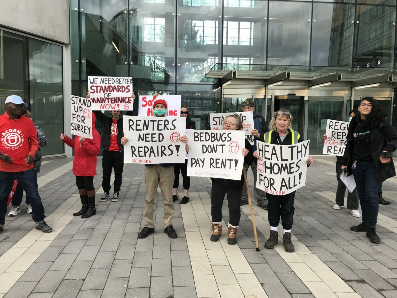 Surrey Rally for Repairs - ACORN Canada