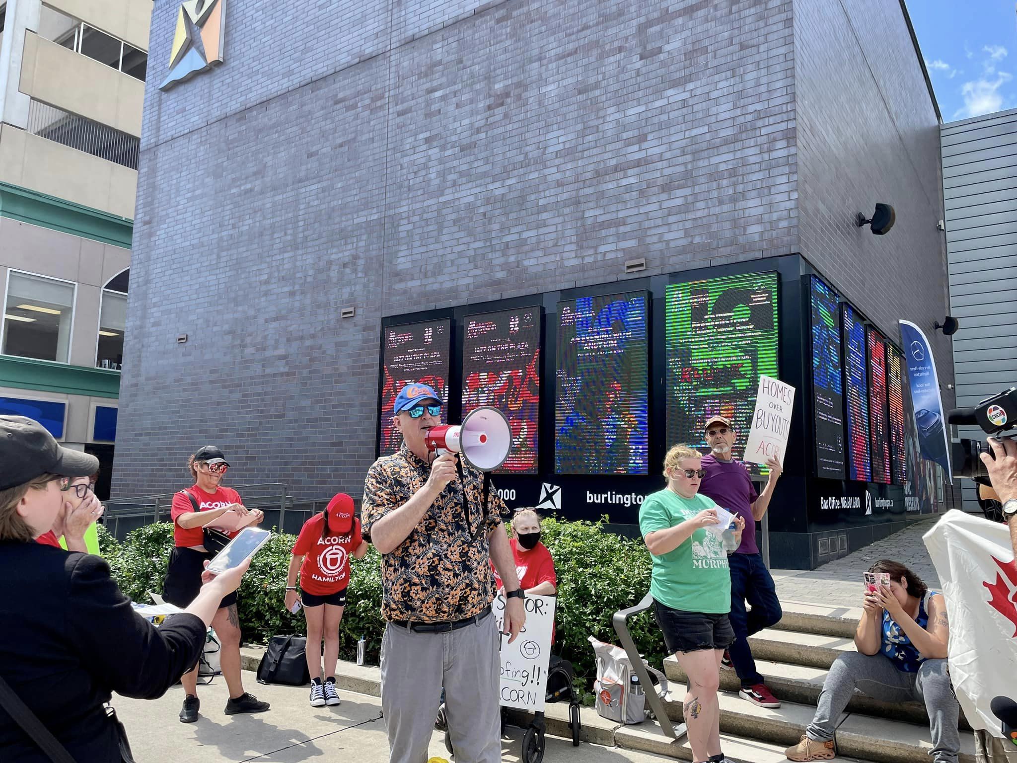 ACORN Hamilton and allies crash Dylan Suitor’s landlord empowerment ...