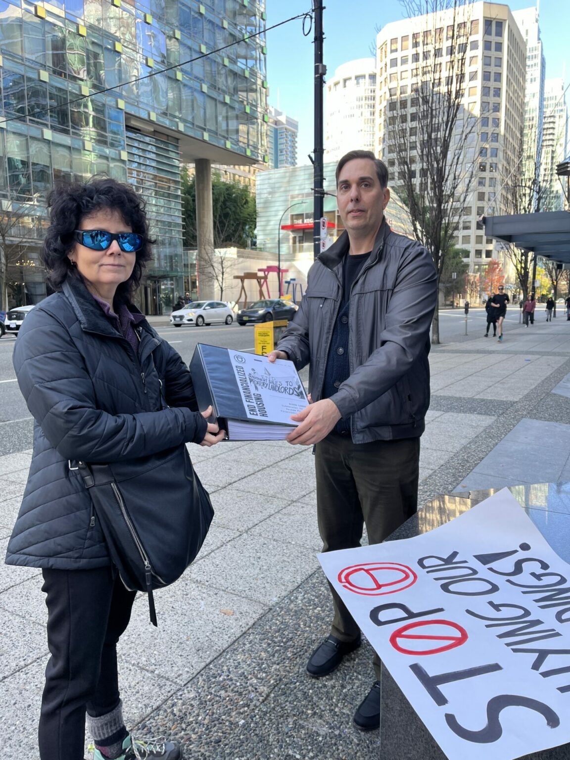 ACORN’s Special Delivery to CMHC & Liberal MP Offices: Tenants demand ...