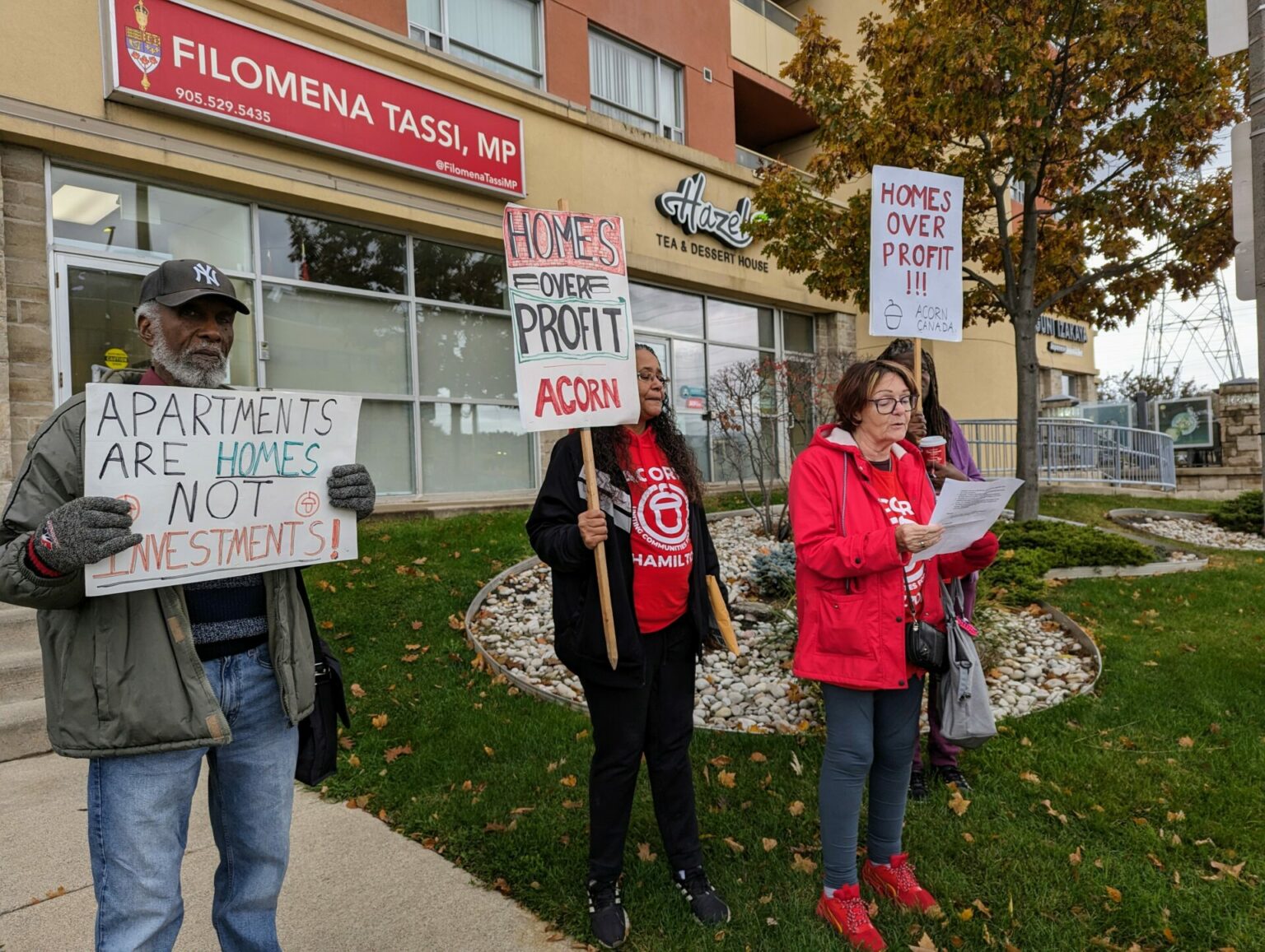 ACORN’s Special Delivery to CMHC & Liberal MP Offices: Tenants demand ...