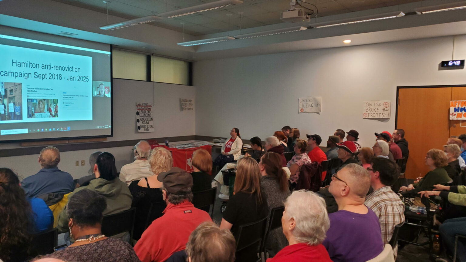 Amazing turnout for London ACORN Tenant Protections Town Hall! - ACORN ...