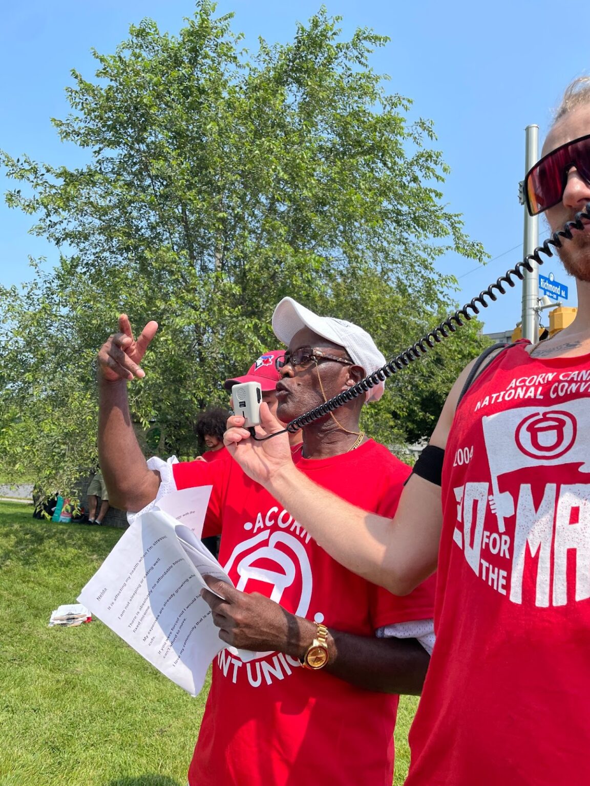 Aspen Towers Tenant Union Speak Out Against Mass Renoviction - ACORN Canada