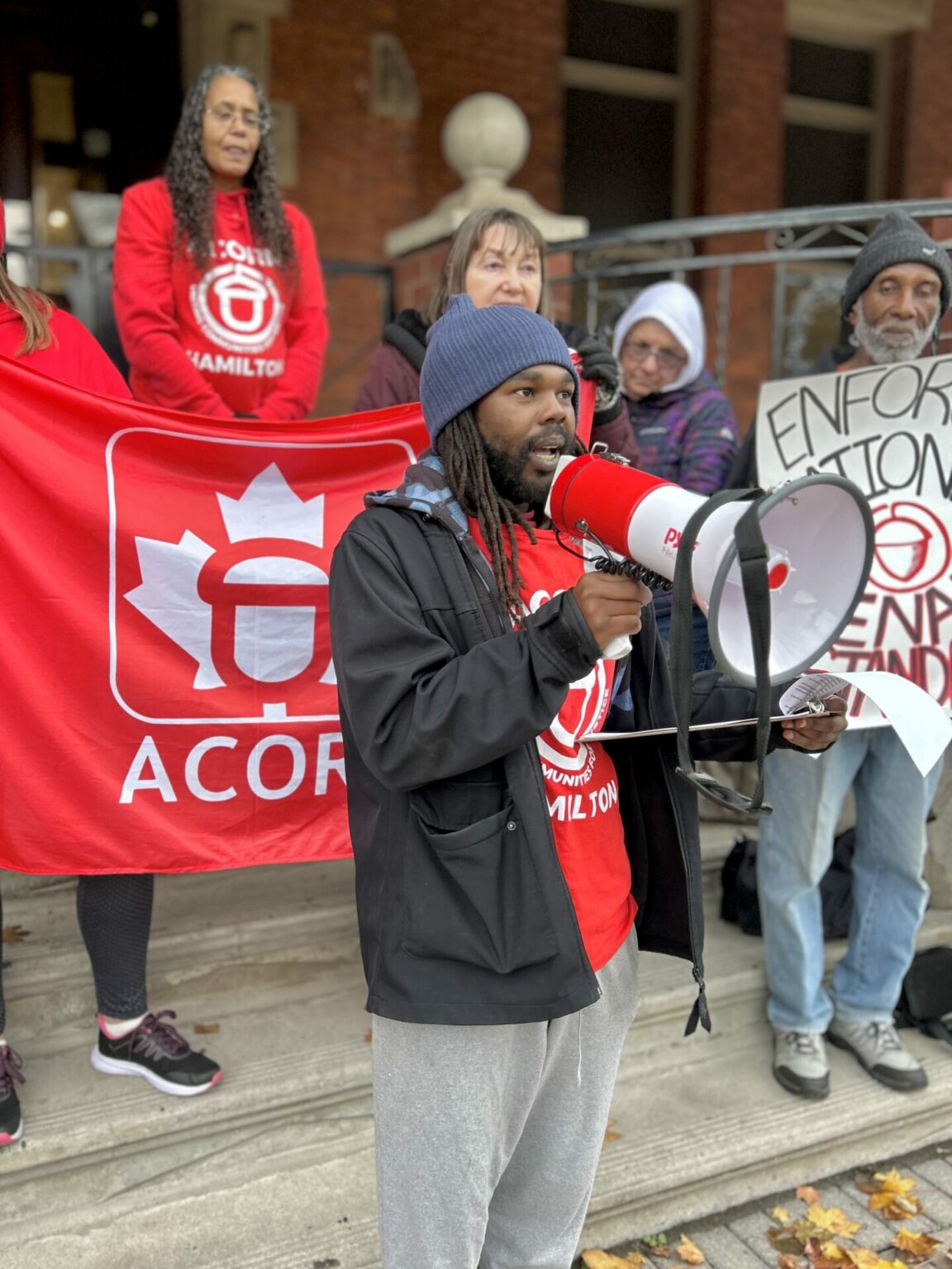 ACORN takes action on National Housing Day! - ACORN Canada