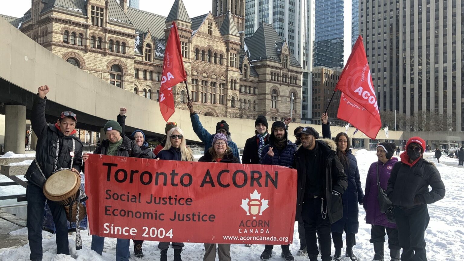 ACORN & Allies Tell Toronto City Council: FUND OUR CITY! - ACORN Canada