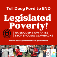 End Legislated Poverty – Raise ODSP/OW Rates! - ACORN Canada