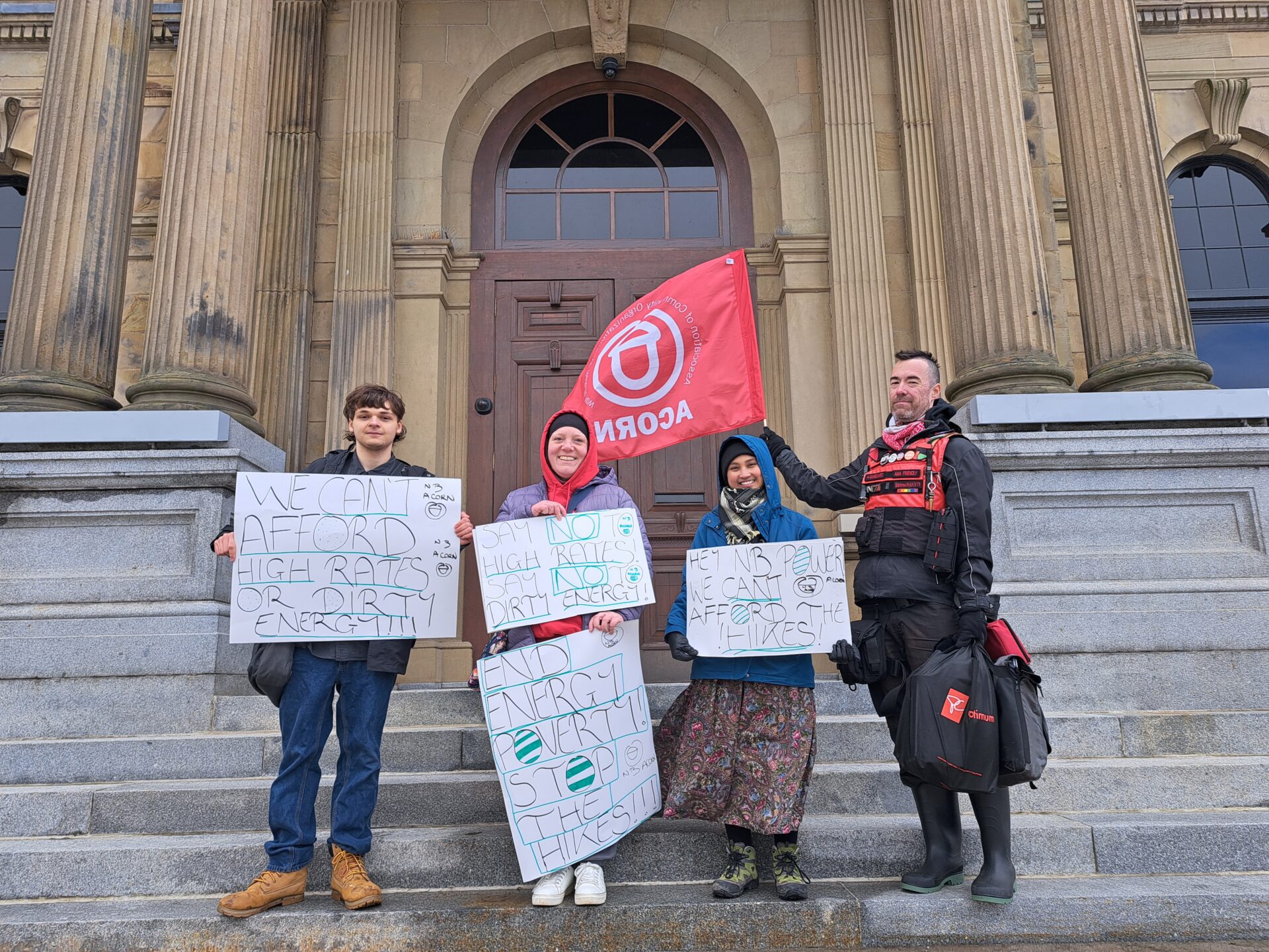 New Brunswick ACORN Fights for Fair and Clean Energy!! - ACORN Canada