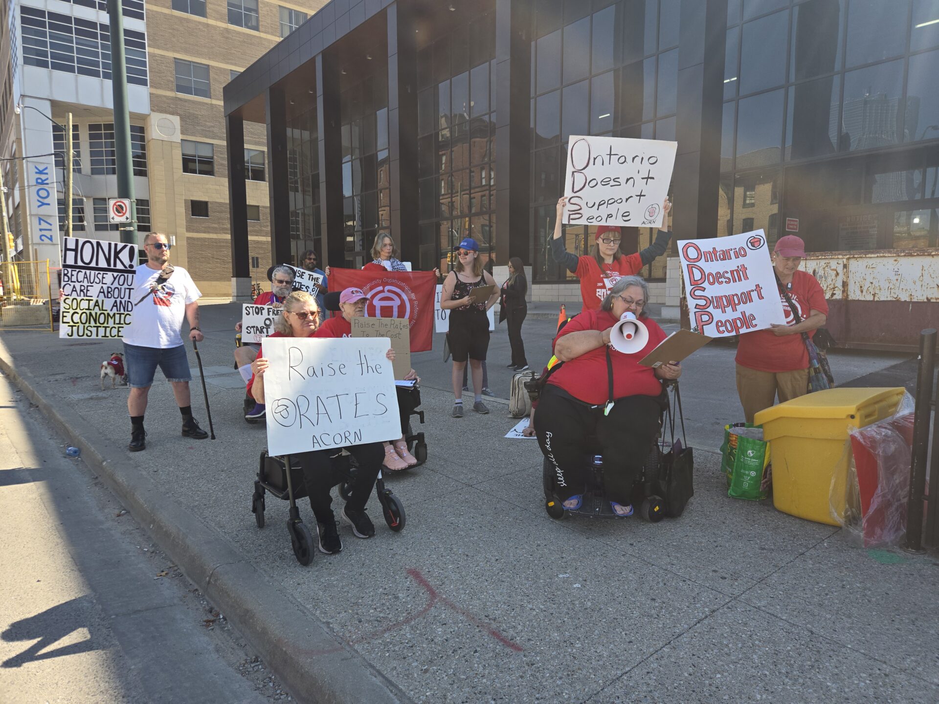 Ontario Chapters take Action to Double ODSP/OW -ACORN Canada