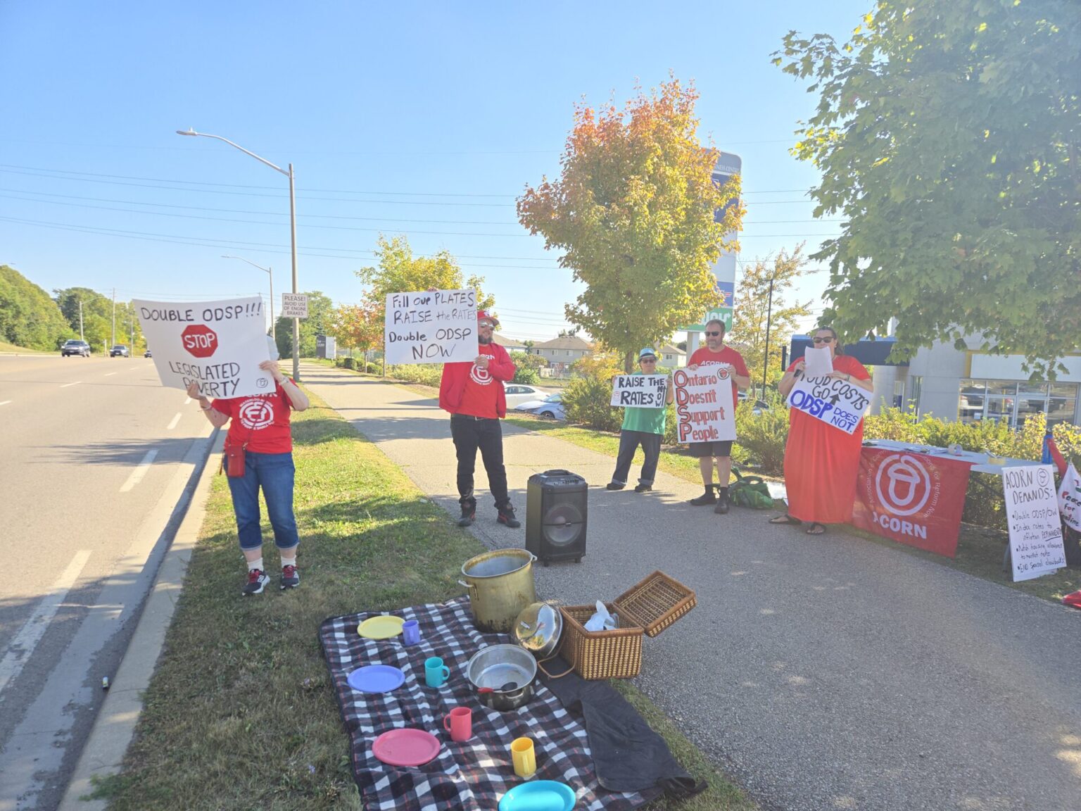 Ontario Chapters take Action to Double ODSP/OW -ACORN Canada