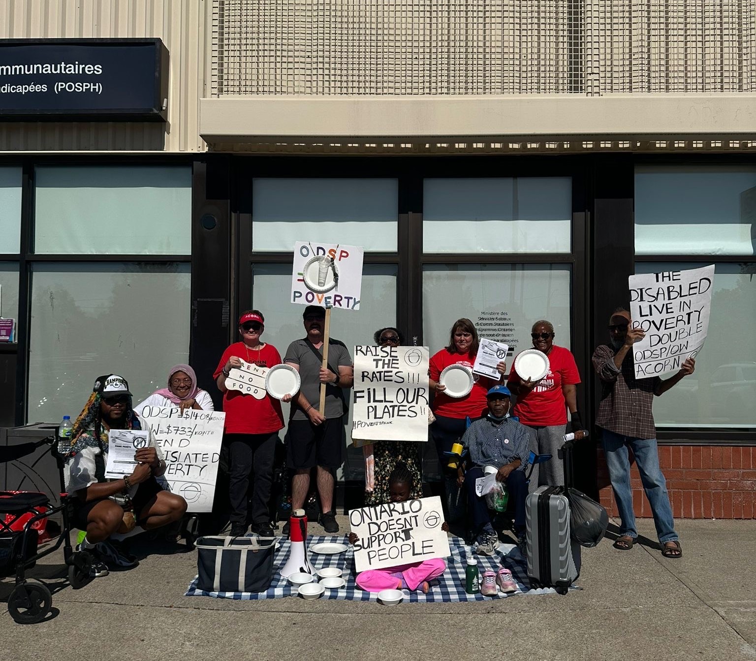 Ontario Chapters take Action to Double ODSP/OW -ACORN Canada