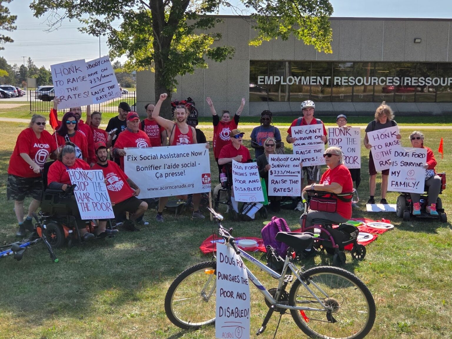 Ontario Chapters take Action to Double ODSP/OW -ACORN Canada
